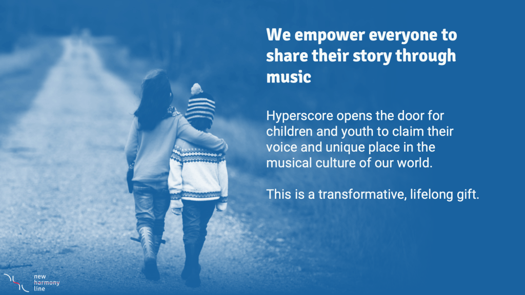 The case for support - New Harmony Line